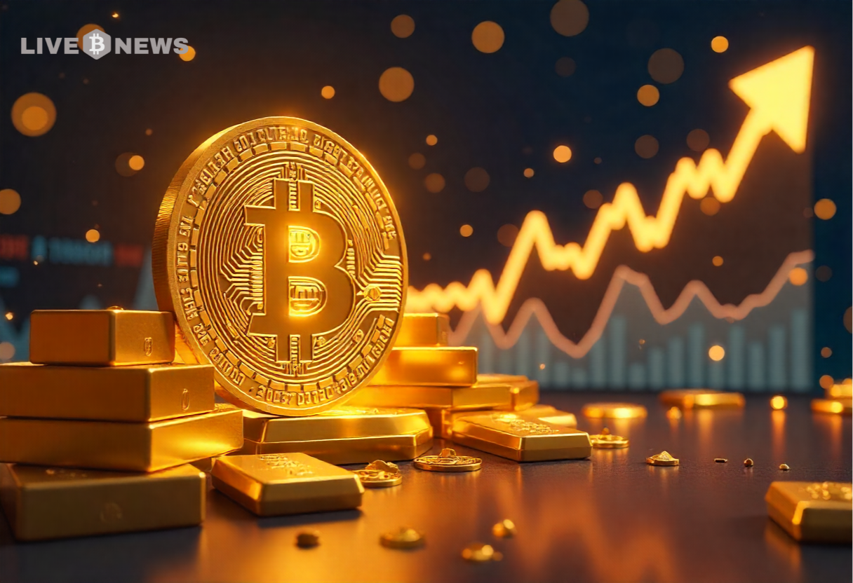 Gold RSI Peaks as Bitcoin Nears Oversold Signal Up